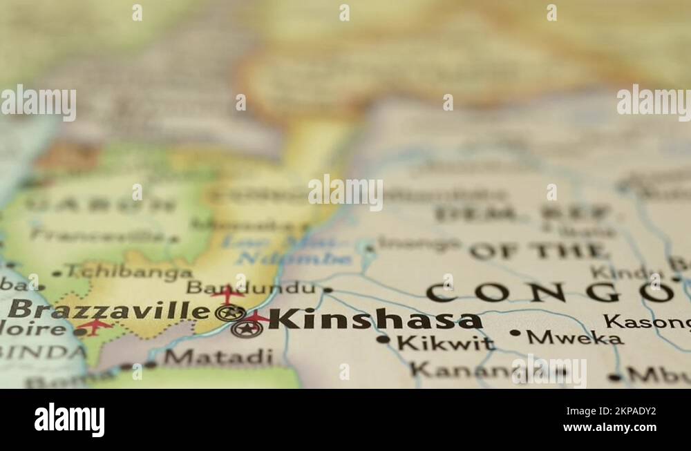 Map of kinshasa Stock Videos & Footage - HD and 4K Video Clips - Alamy