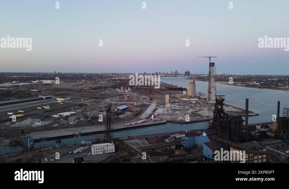 Detroit industrial aerial Stock Videos & Footage - HD and 4K Video ...