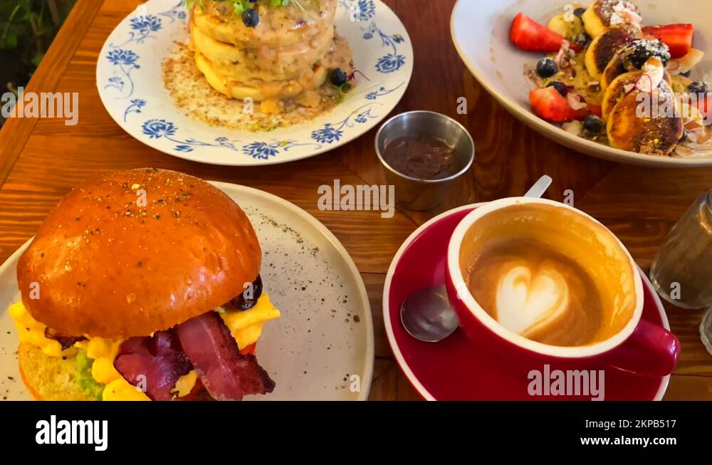 Full breakfast table Stock Videos & Footage - HD and 4K Video Clips - Alamy