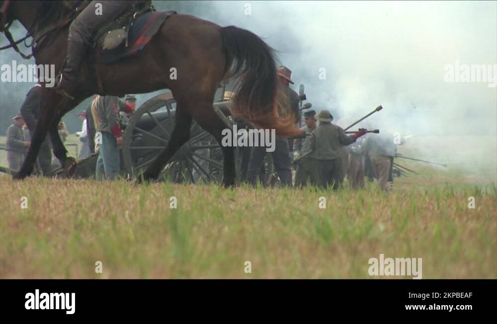 Confederate cannons civil war Stock Videos & Footage - HD and 4K Video ...