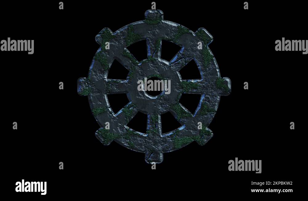 Buddhist dharma chakra Stock Videos & Footage - HD and 4K Video Clips ...