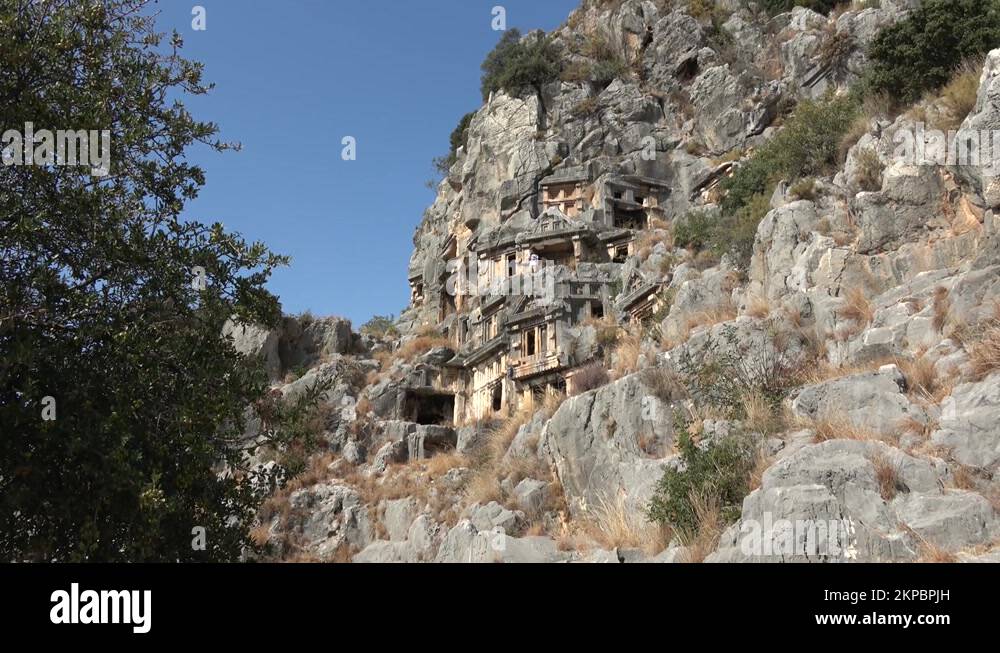 Turkish rock tombs Stock Videos & Footage - HD and 4K Video Clips - Alamy