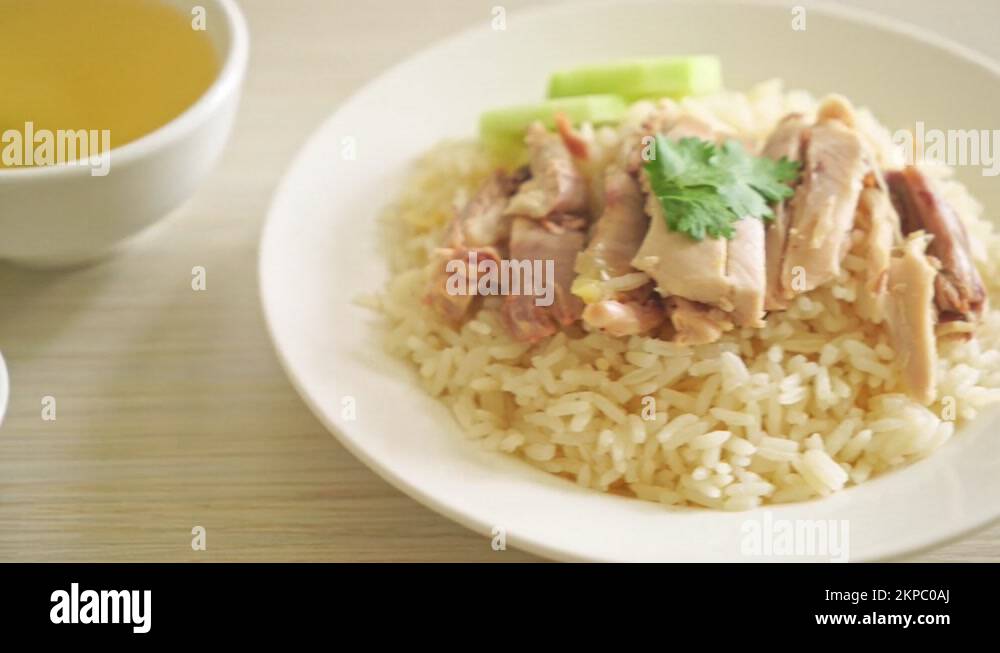 Singapore street food chicken rice Stock Videos & Footage - HD and 4K ...