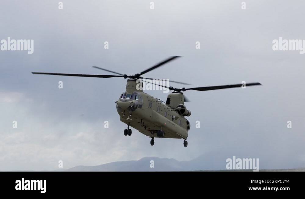 National guard military cargo helicopter Stock Videos & Footage - HD ...