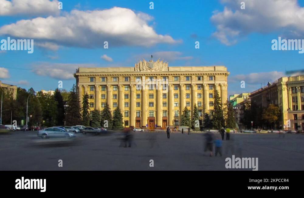 Kharkiv freedom square Stock Videos & Footage - HD and 4K Video Clips ...