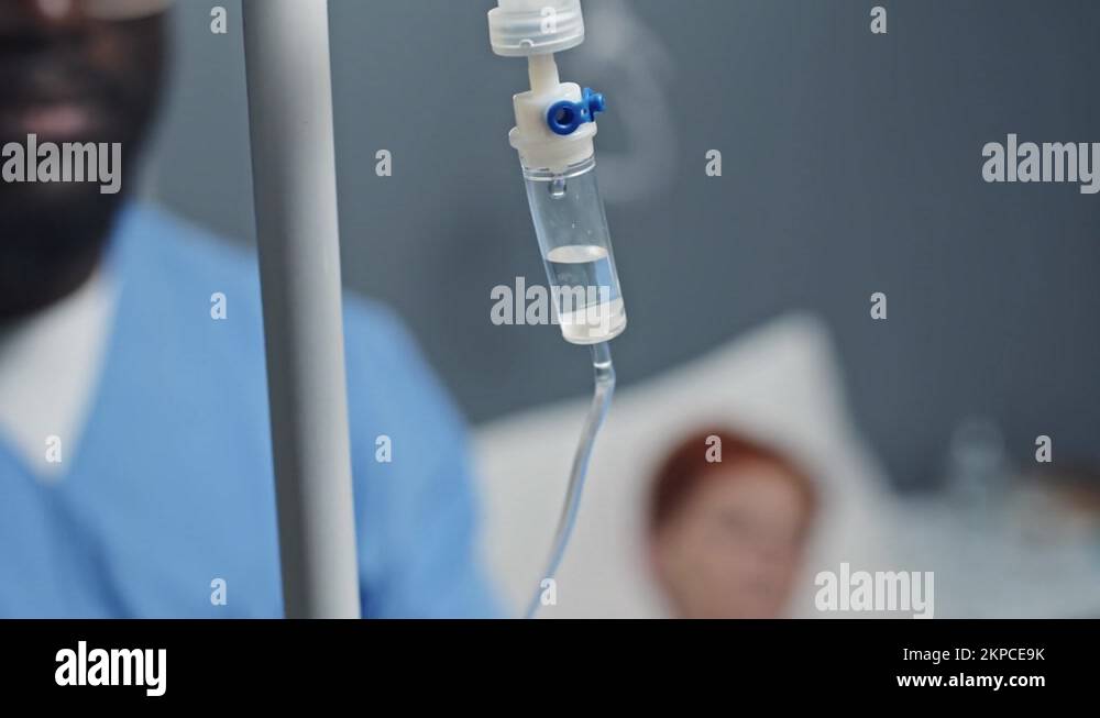 Iv tube in patient Stock Videos & Footage - HD and 4K Video Clips - Alamy