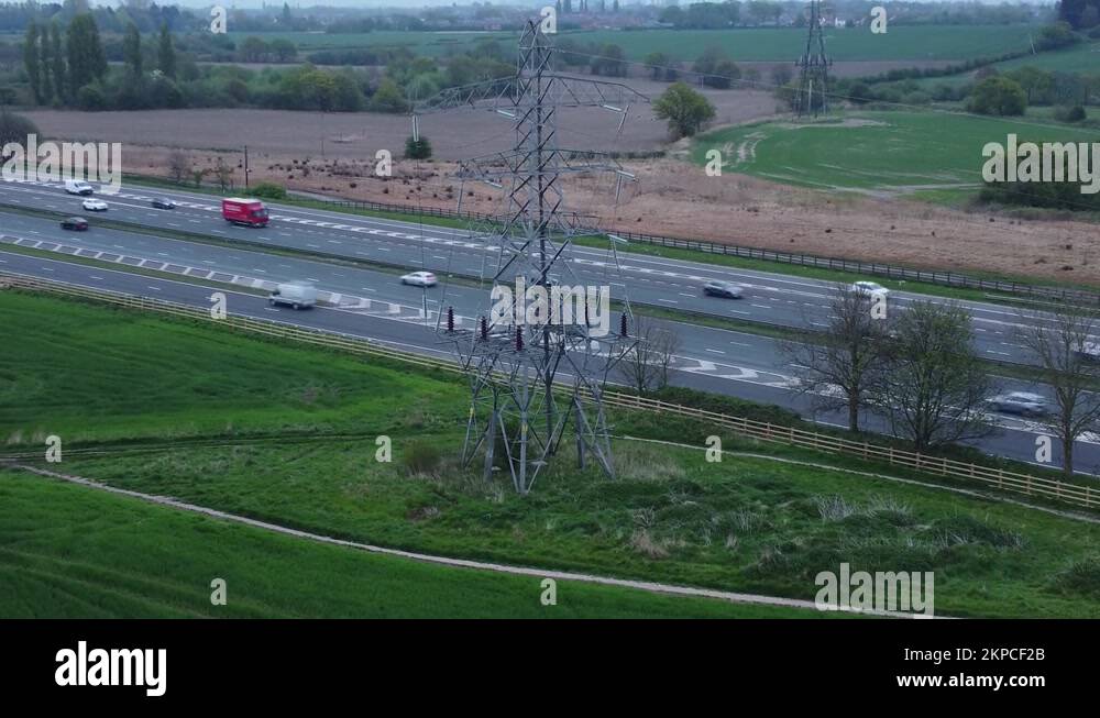 Electricity pylon motorway Stock Videos & Footage - HD and 4K Video ...