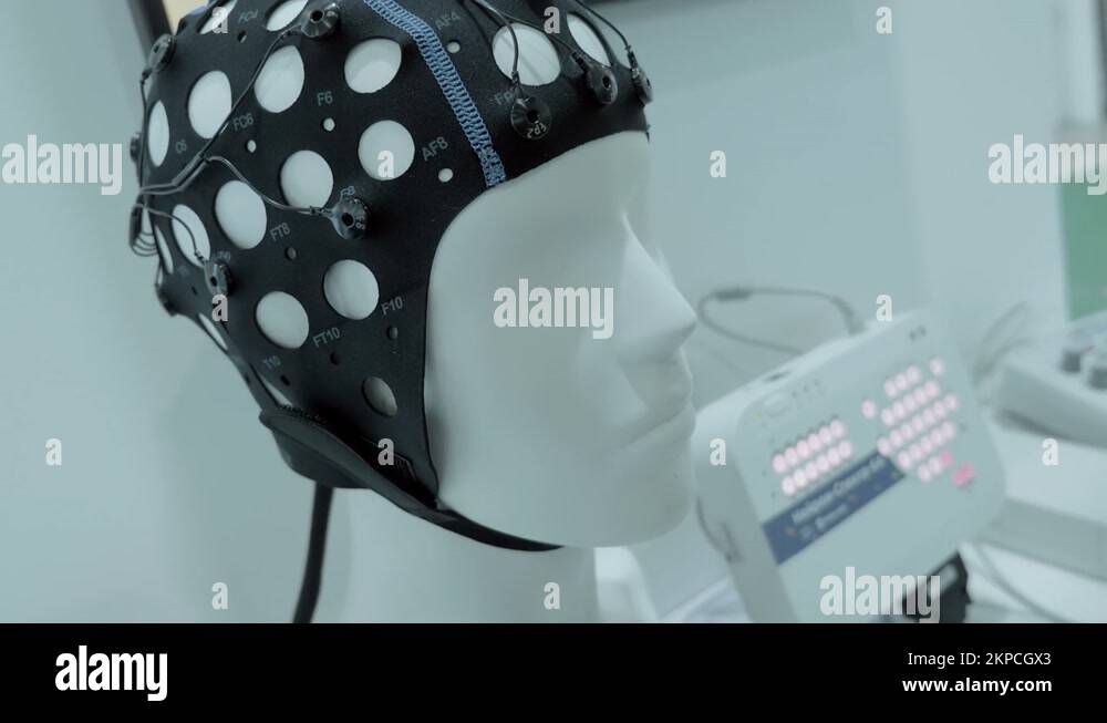 Brain wave activity eeg cap Stock Videos & Footage - HD and 4K Video ...
