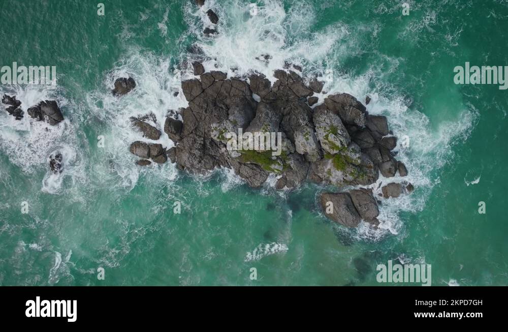 Top down view of an island Stock Videos & Footage - HD and 4K Video ...