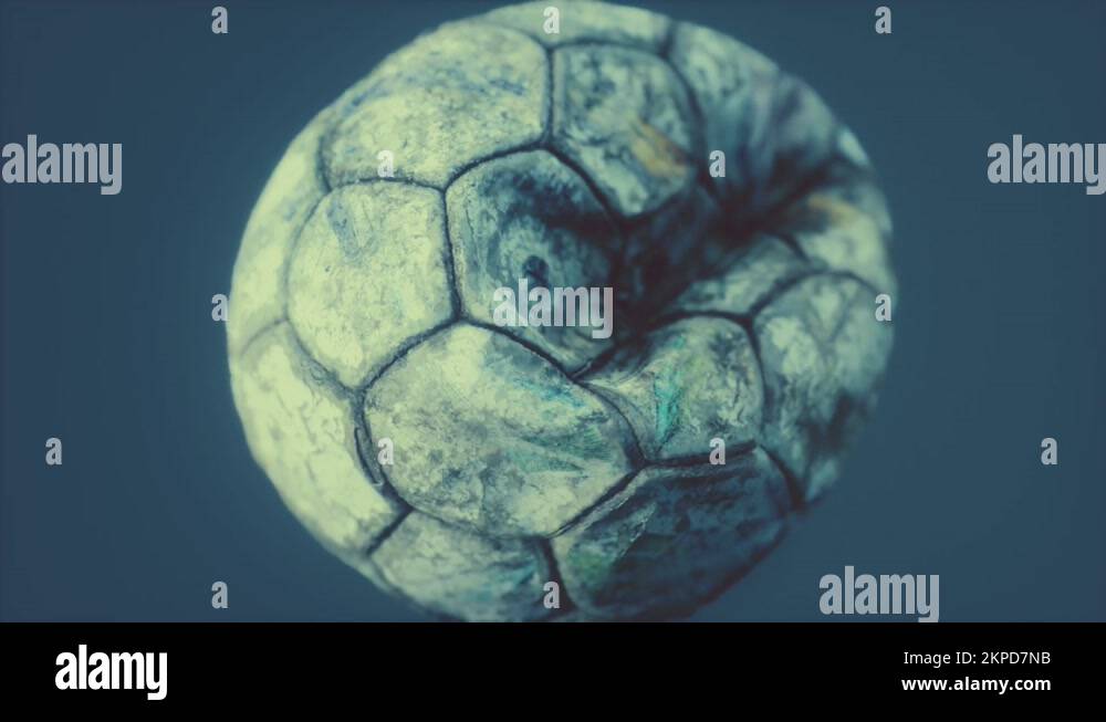 Old deflated soccer ball isolated Stock Videos & Footage - HD and 4K ...