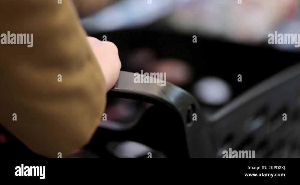 Hands pushing shopping trolley Stock Videos & Footage - HD and 4K Video ...