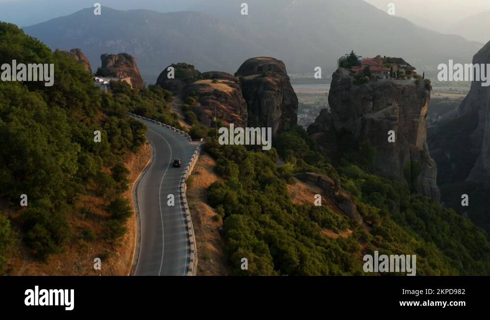Road to meteora Stock Videos & Footage - HD and 4K Video Clips - Alamy