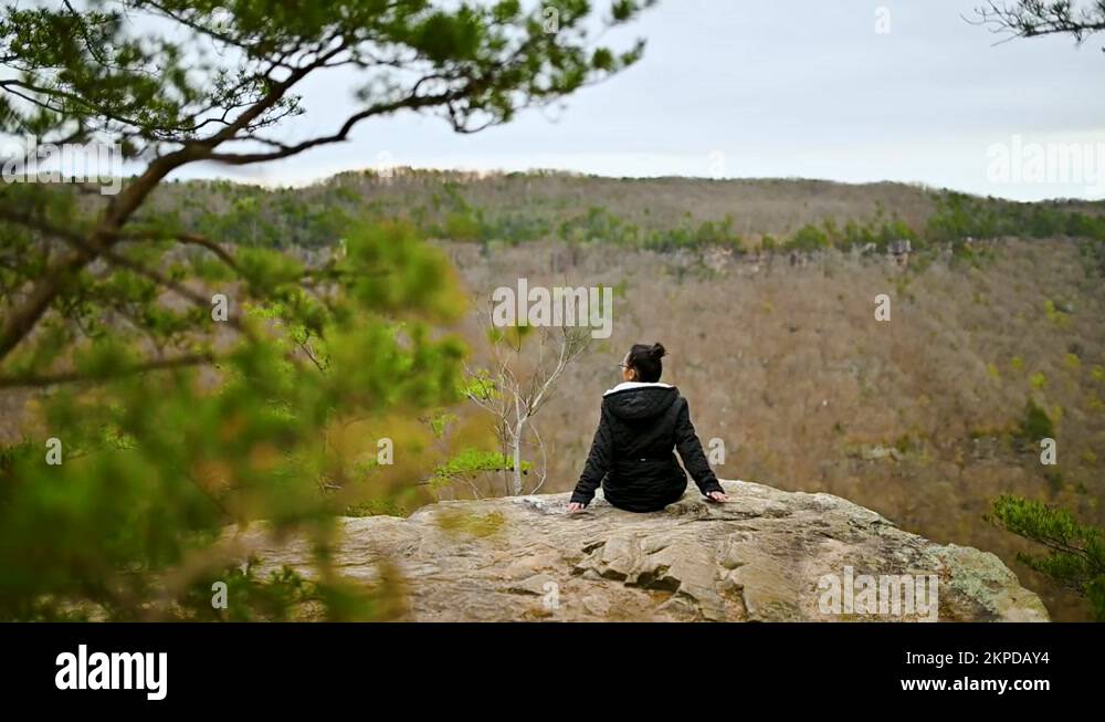Woman resting on rock Stock Videos & Footage - HD and 4K Video Clips ...