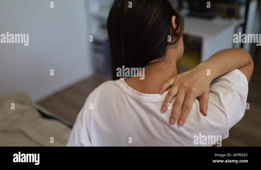 Shoulder pain. Forearm pain, people with body muscle problems Stock ...