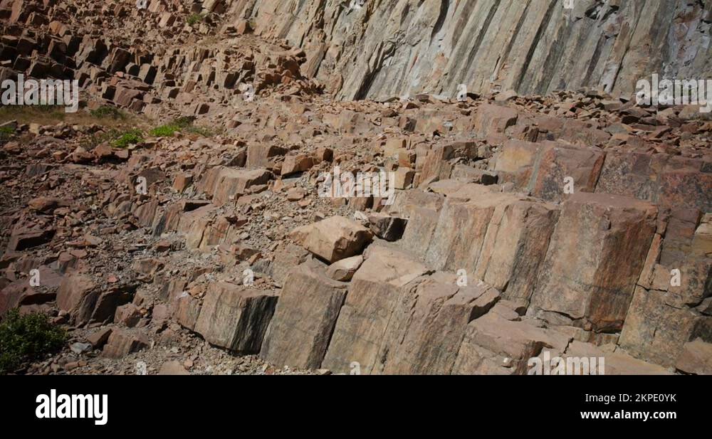 Hexagonal volcanic column Stock Videos & Footage - HD and 4K Video ...