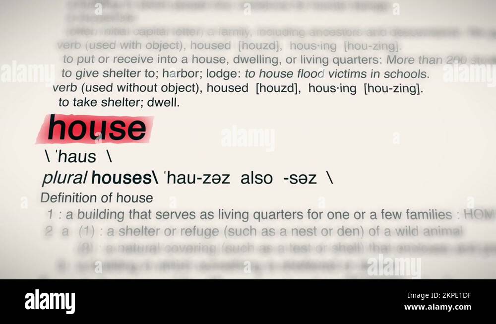 Word house Stock Videos & Footage - HD and 4K Video Clips - Alamy