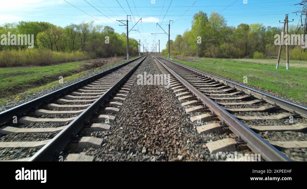 Gravel between rail tracks Stock Videos & Footage - HD and 4K Video ...