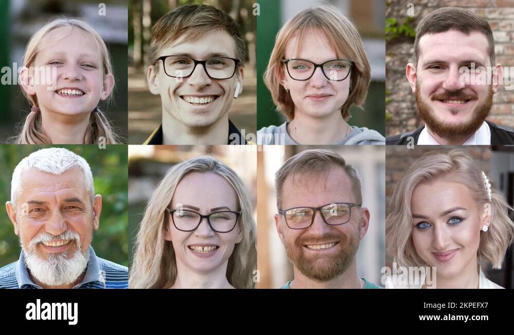 Multiple face collage Stock Videos & Footage - HD and 4K Video Clips ...