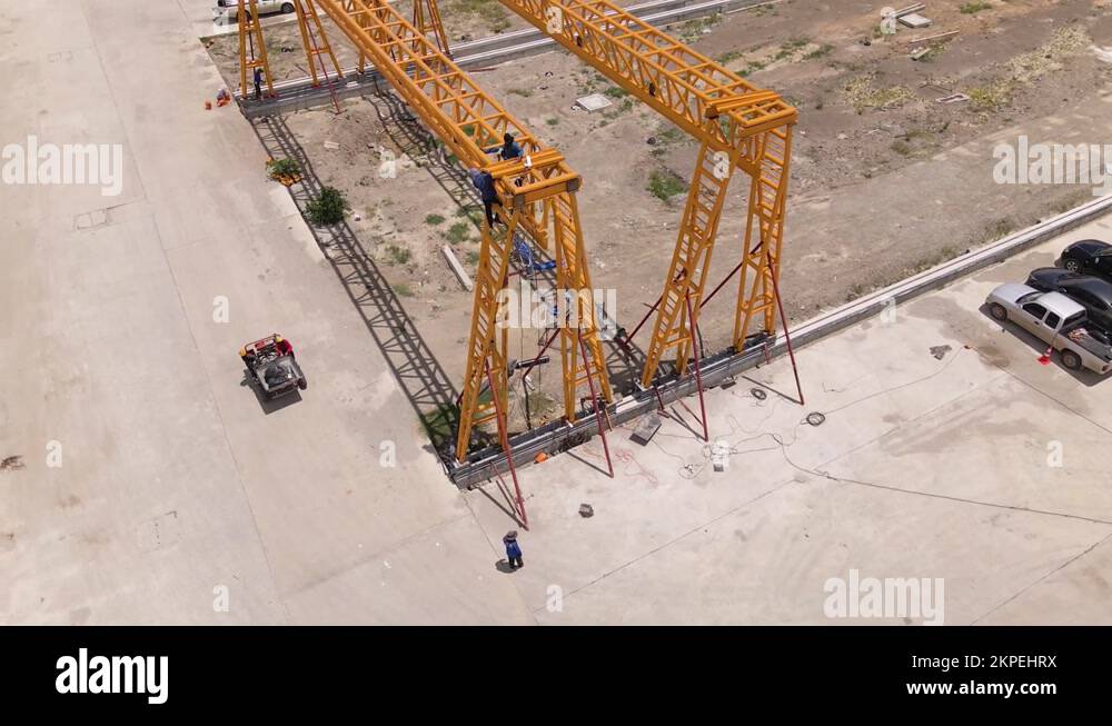 Gantry mounted cranes Stock Videos & Footage - HD and 4K Video Clips ...