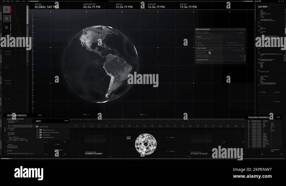 Satellite Data Network Creates Interactive Earth Map For Live Feed Of ...
