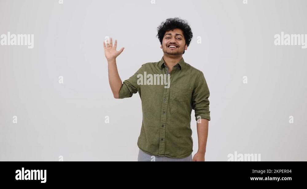 Indian man waving Stock Videos & Footage - HD and 4K Video Clips - Alamy