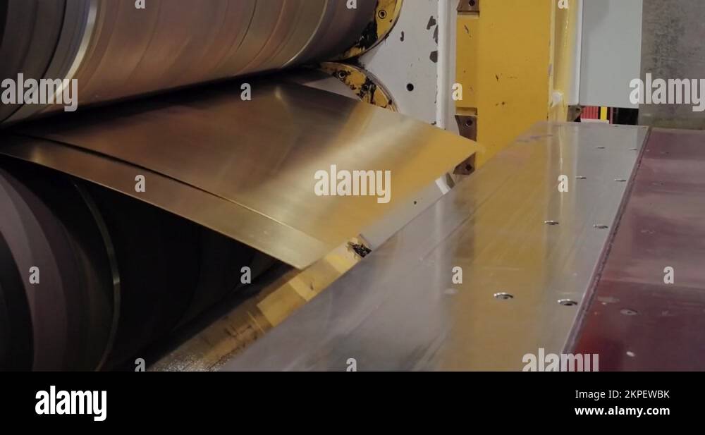 Metal sheet rolling shape Stock Videos & Footage - HD and 4K Video ...