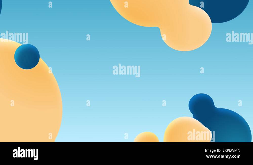 Animation of a futuristic multicolored liquid. Gradients of the aqueous ...