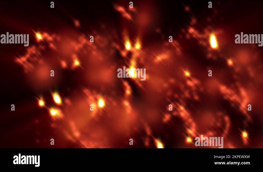 Red dot shine glow glint effect animation. 2D rendered computer graphic ...