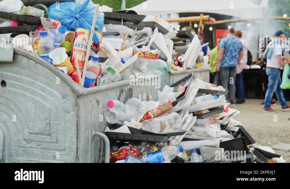 Dustbin dumpster waste rubbish Stock Videos & Footage - HD and 4K Video ...