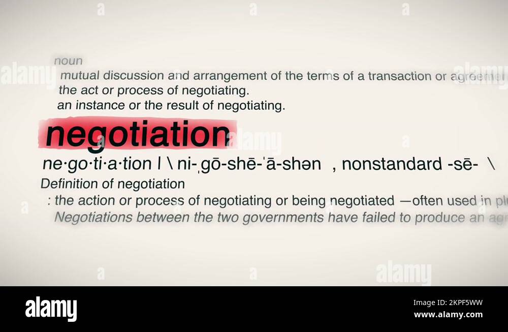 Negotiation word Stock Videos & Footage - HD and 4K Video Clips - Alamy