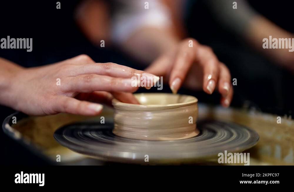 Potter making clay pots Stock Videos & Footage - HD and 4K Video Clips ...