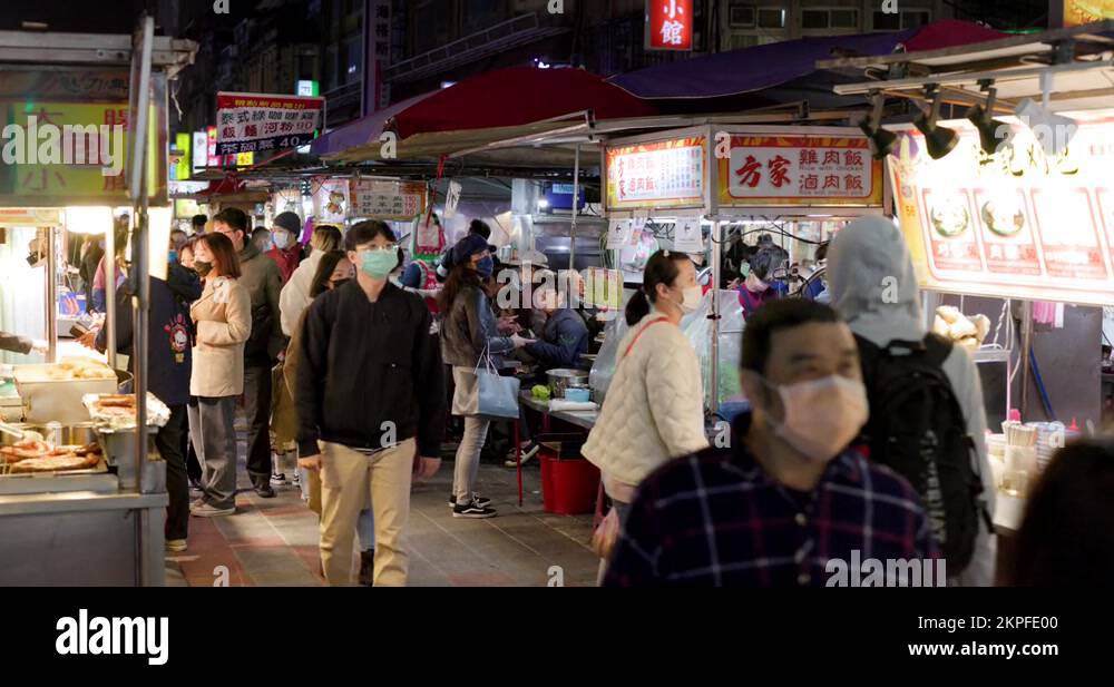Ningxia night market taipei Stock Videos & Footage - HD and 4K Video ...