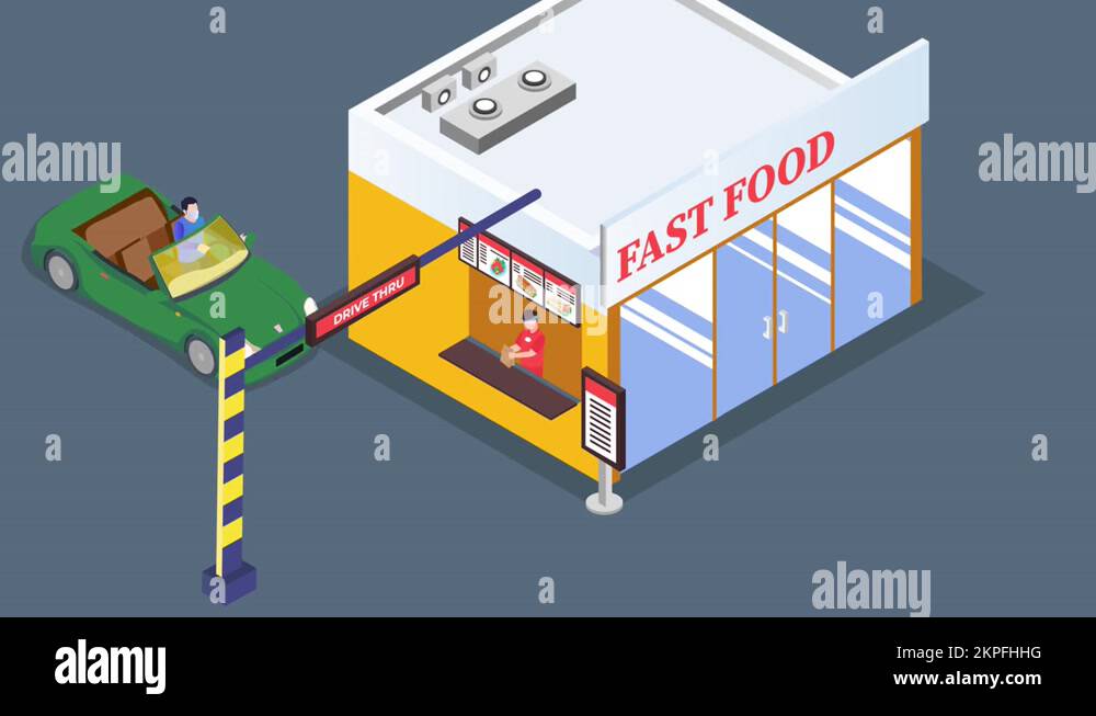 Drive thru service Stock Videos & Footage - HD and 4K Video Clips - Alamy