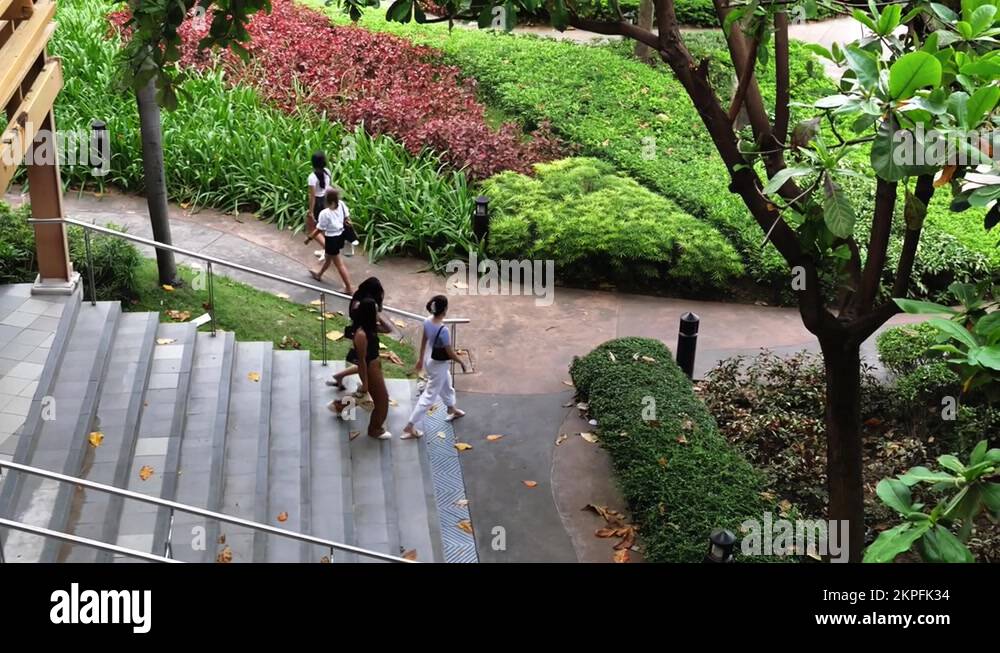 Editorial view of a popular Cebu City mall whose design allows for ...