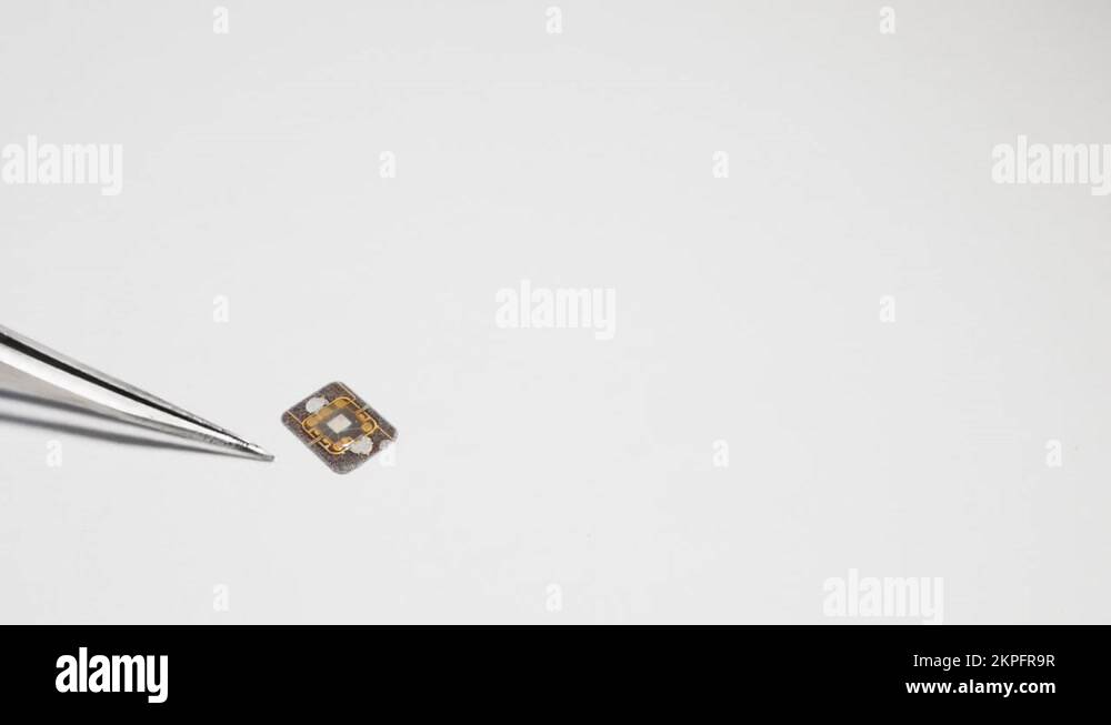 Person identification. Chip for implantation under the skin. A modern ...