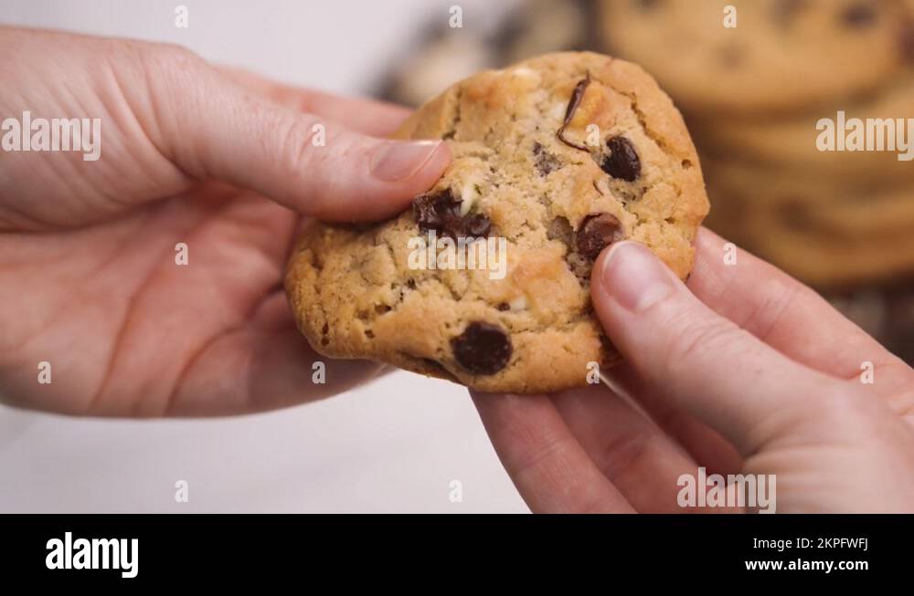 Cookie with chocolate Stock Videos & Footage - HD and 4K Video Clips ...