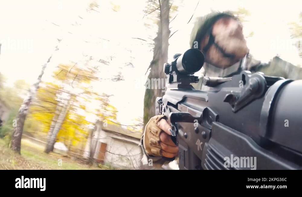 Machinegun shoot Stock Videos & Footage - HD and 4K Video Clips - Alamy
