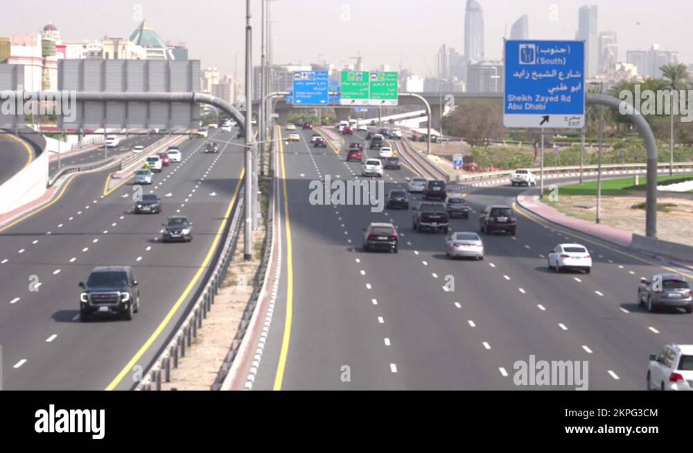 Dubai abu dhabi highway Stock Videos & Footage - HD and 4K Video Clips ...