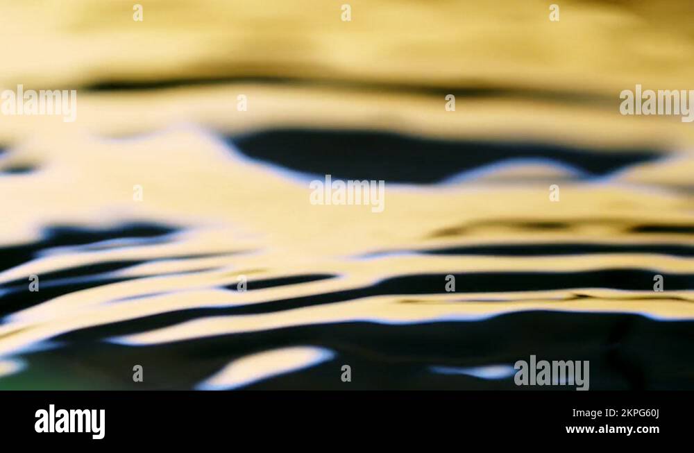 Water surface yellow and blue texture with clean ripples and wave Stock ...