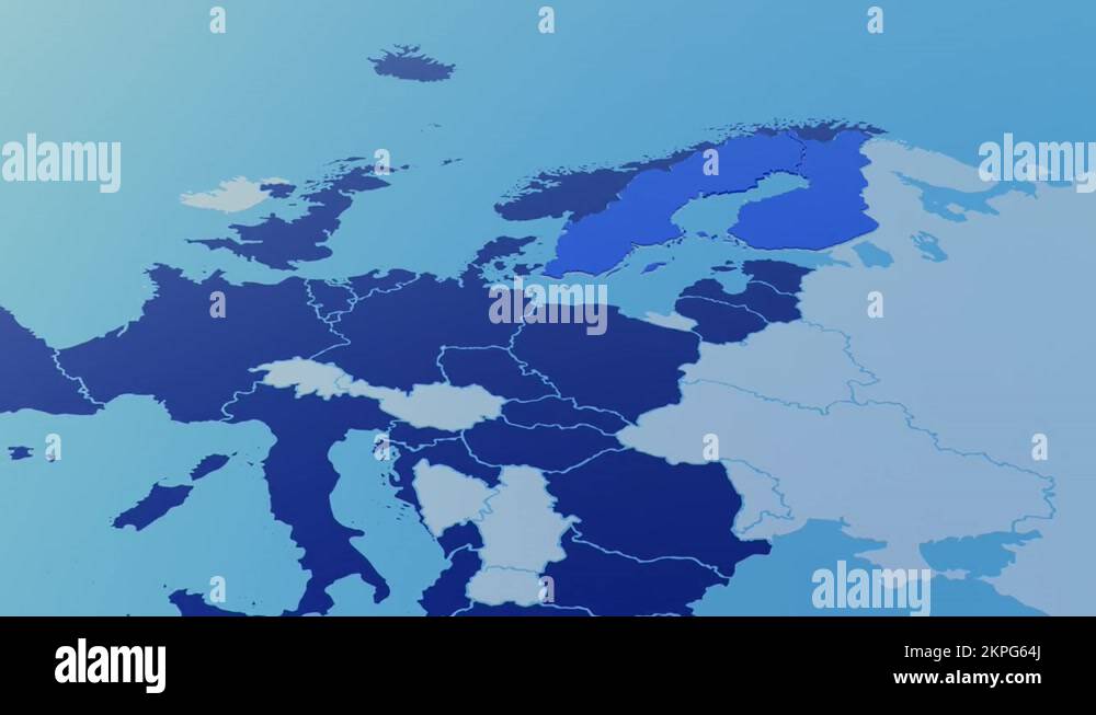 Map of nordic countries Stock Videos & Footage - HD and 4K Video Clips ...