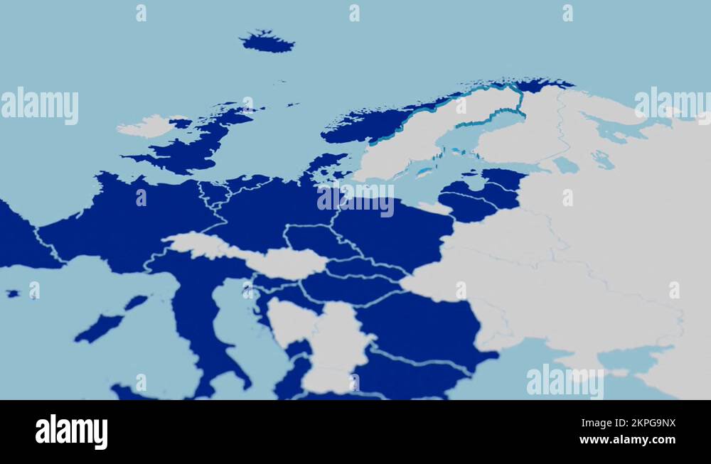 Nato countries europe map Stock Videos & Footage - HD and 4K Video ...