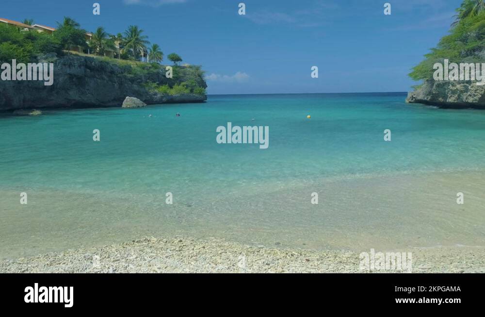 Playa Lagun Beach Cliff Curacao, Lagun Beach Curacao a small island in ...