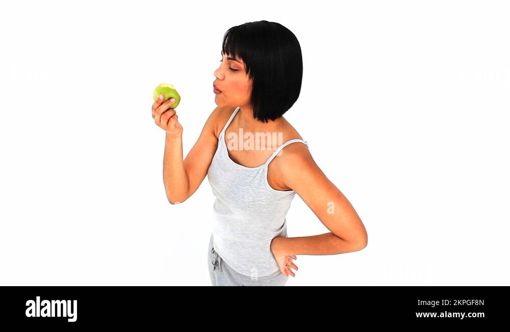 Enjoying an apple Stock Videos & Footage - HD and 4K Video Clips - Alamy