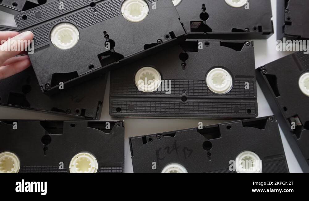 Cassette tapes with vhs tapes Stock Videos & Footage - HD and 4K Video ...