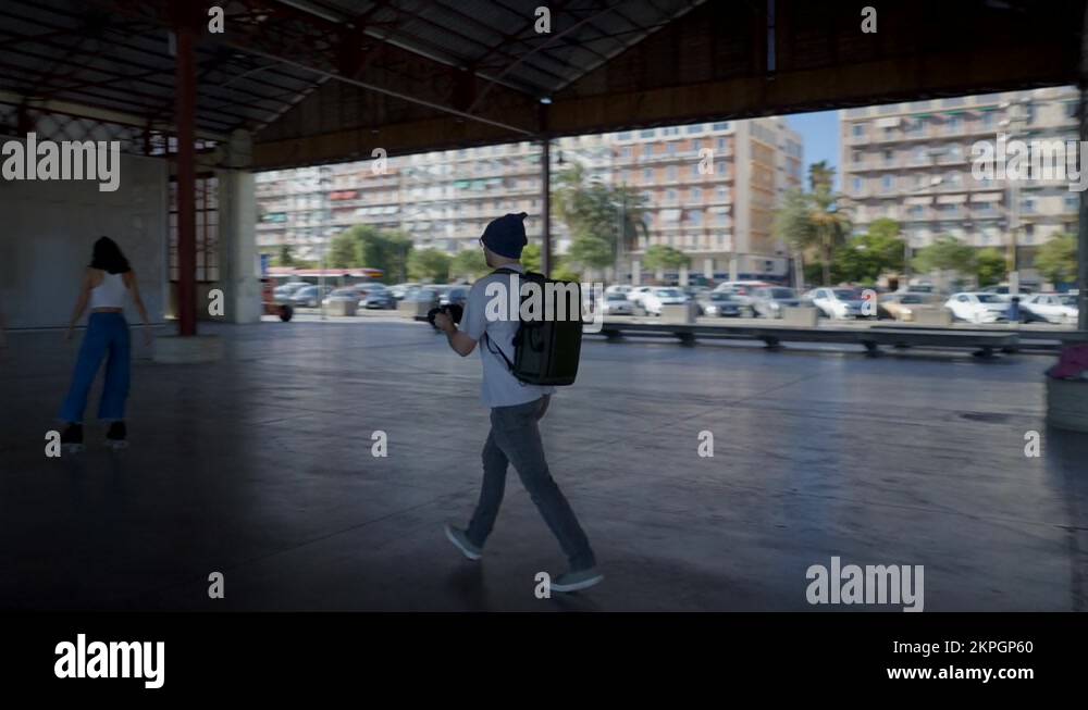 Man following girls Stock Videos & Footage - HD and 4K Video Clips - Alamy