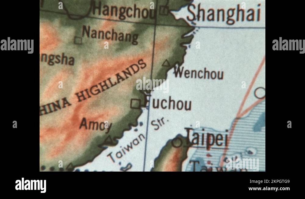 1960s china map Stock Videos & Footage - HD and 4K Video Clips - Alamy