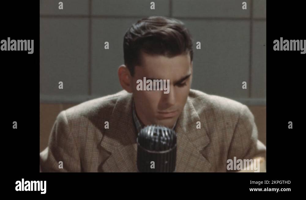 1940s recording studio radio Stock Videos & Footage - HD and 4K Video ...