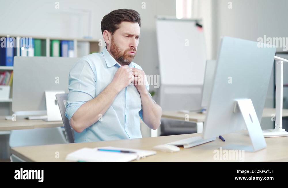 Cold office worker Stock Videos & Footage - HD and 4K Video Clips - Alamy