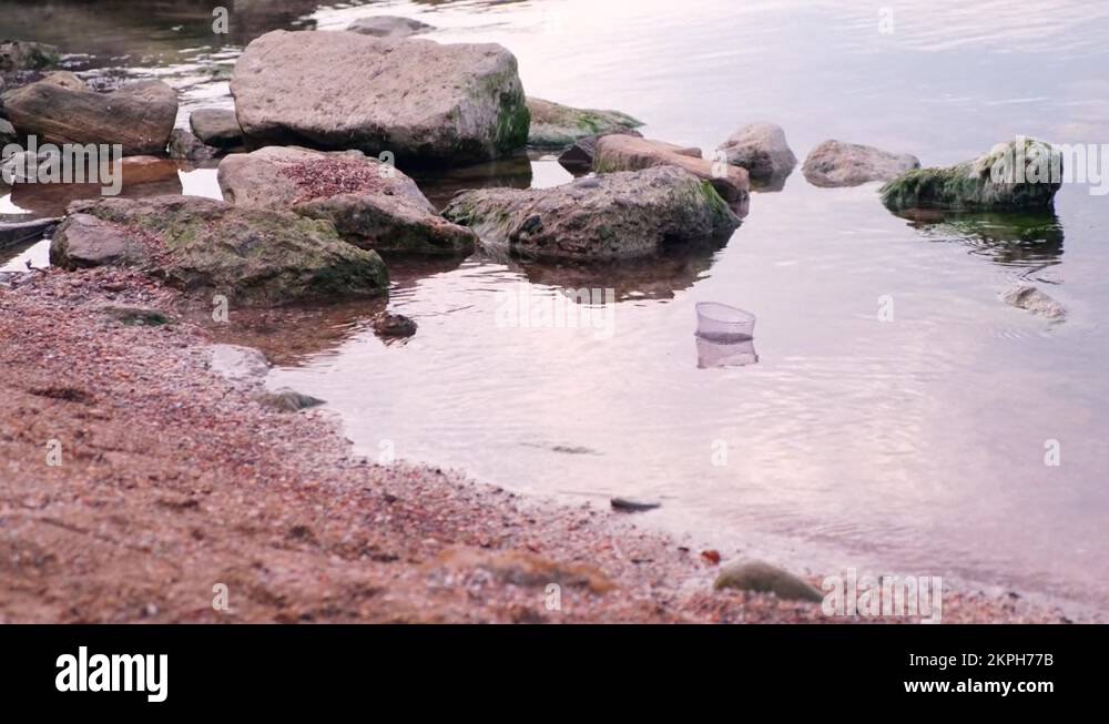 Plastic pollution in ocean. Environmental problem. Ocean Dumping ...