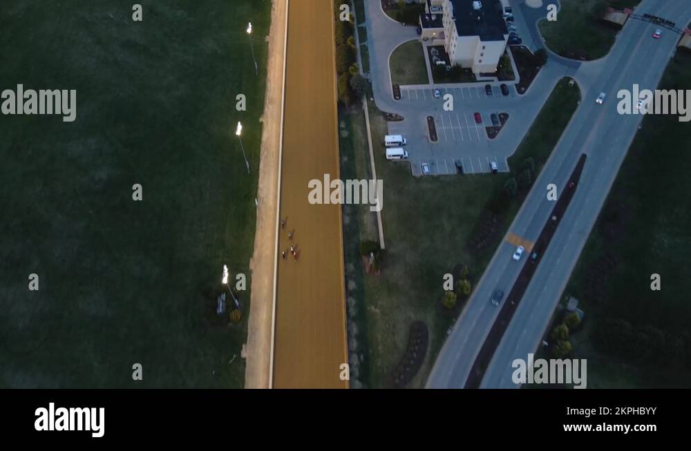 Horse racing track birdseye Stock Videos & Footage - HD and 4K Video ...